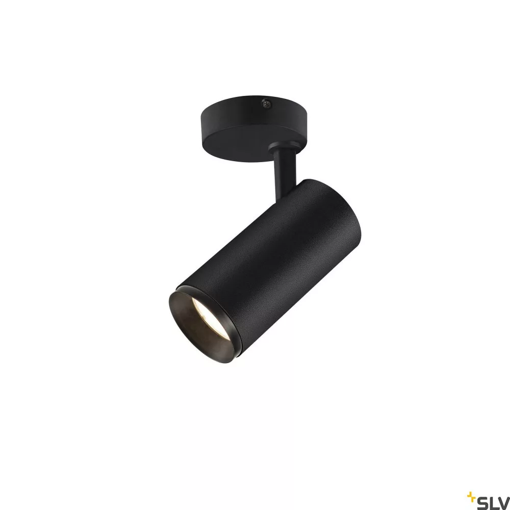 SLV NUMINOS SPOT PHASE M fekete 8.5cm 4000K 36° 20,1W dimmelhető ...